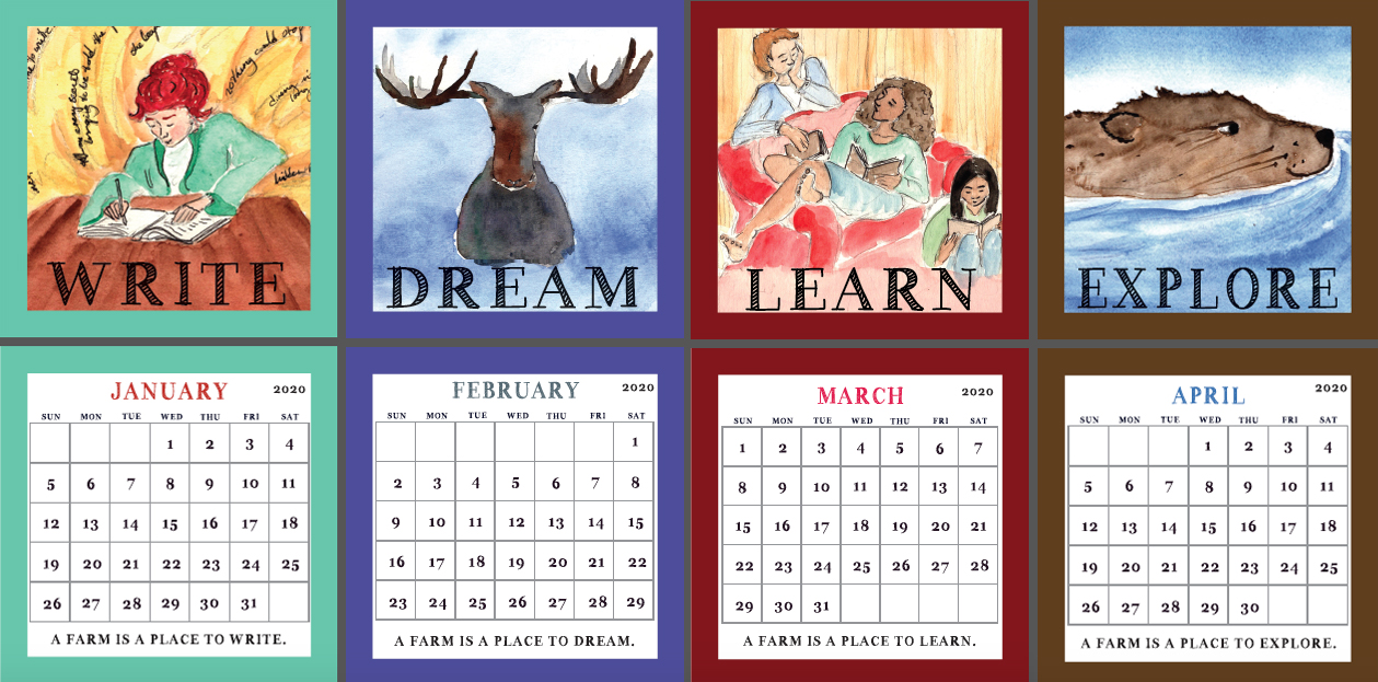 2020 Farm Calendar – SKYLANDIA FARM